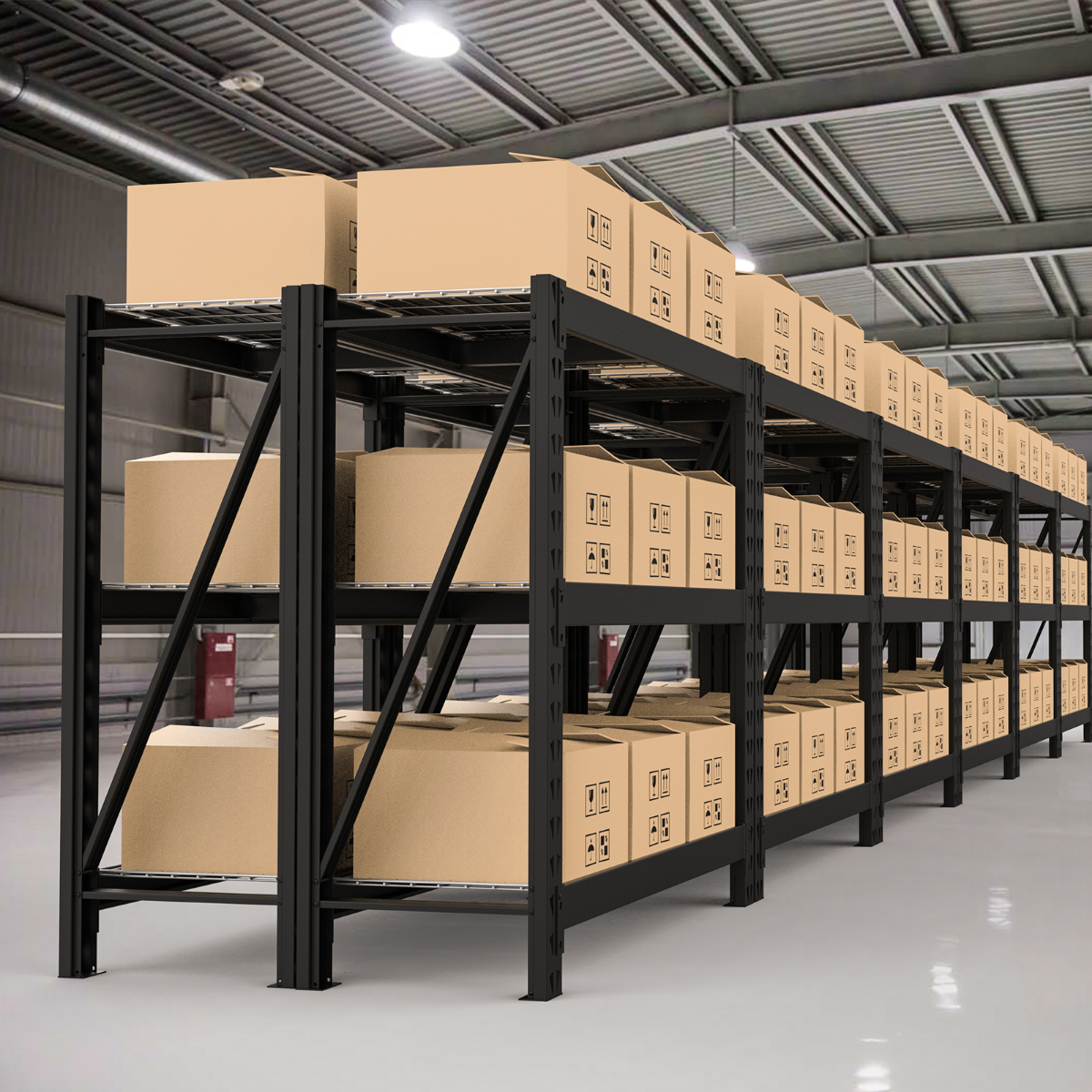 3 tier garage shelving store